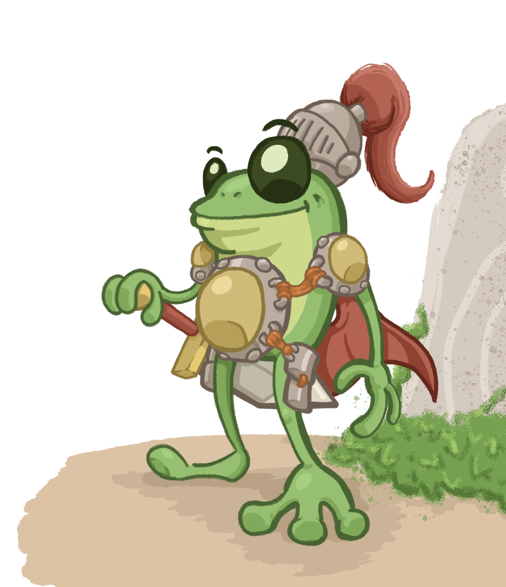 Frog Knight Design – Chris Slinger